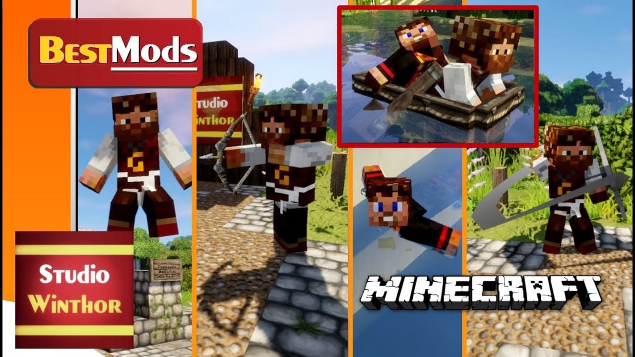 Bewegungs-Mod: Mo's Bends Mod || Modvorstellung || Minecraft 1.12 - YouTube