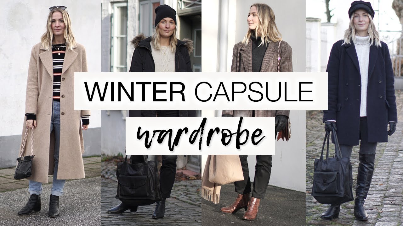 Winter capsule wardrobe 2017: lookbook & talk-through! - YouTube