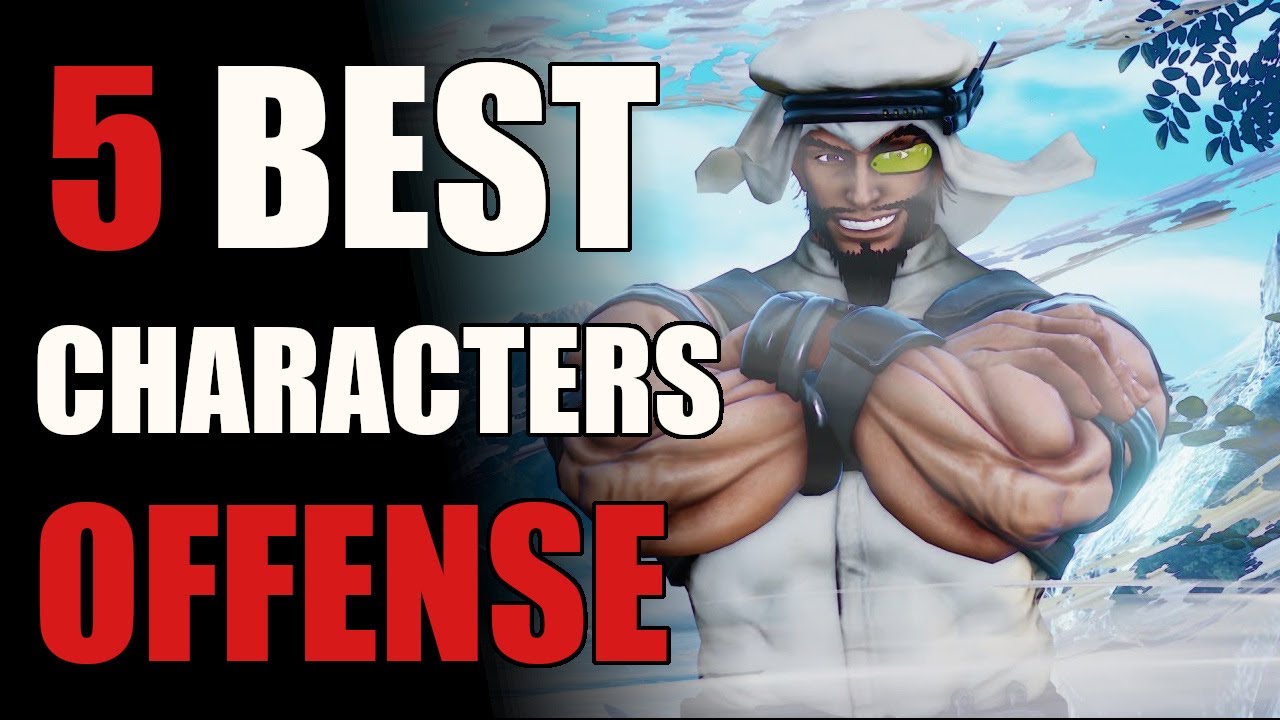 Top 5 Characters Offense/Rushdown in Street Fighter V - YouTube