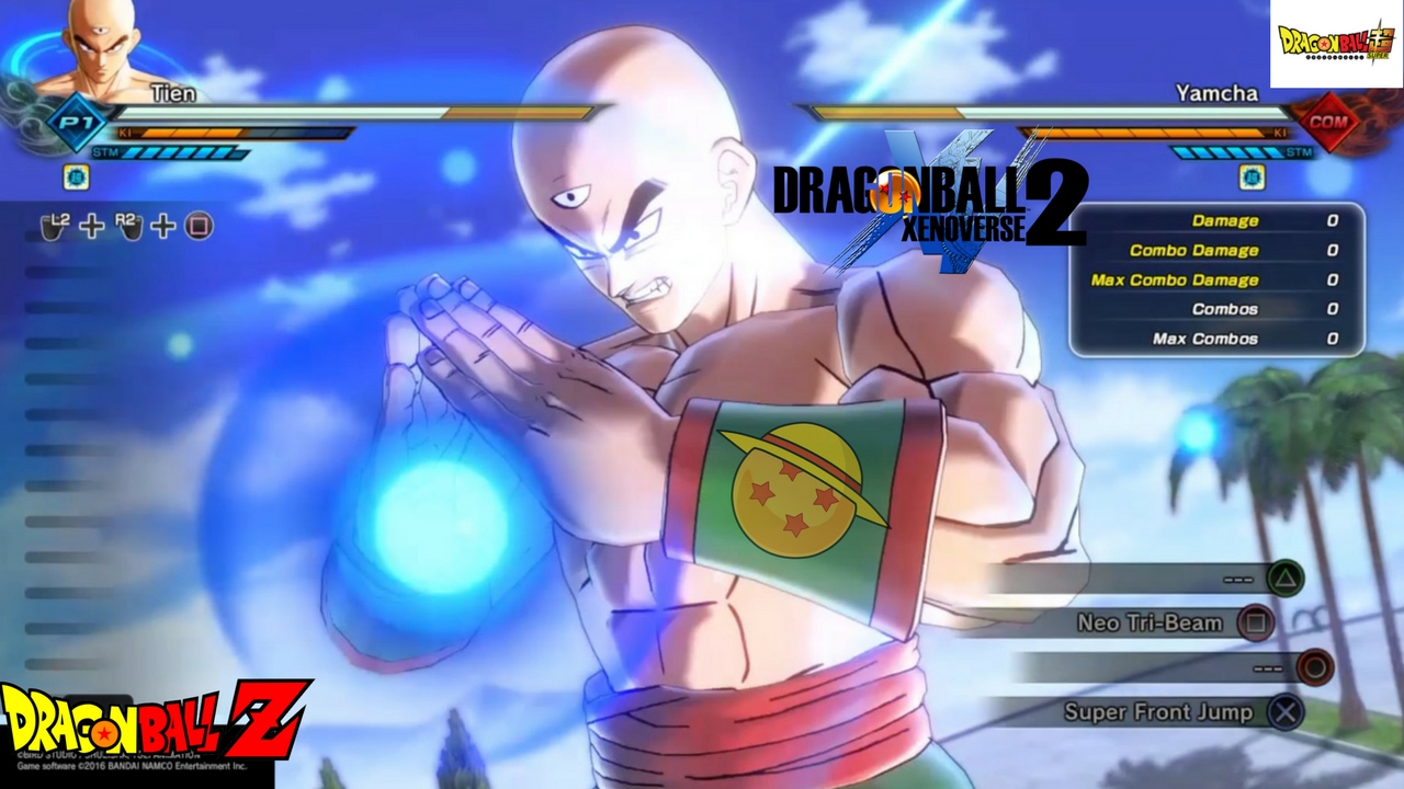 TIEN'S Ultimate Attack: NEO TRI-BEAM In All His Costumes - Dragonball ...