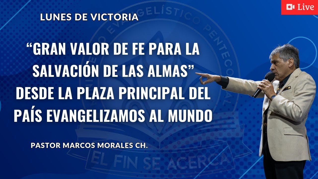 “gran valor de fe para la salvación de las alma" Desde la plaza ...
