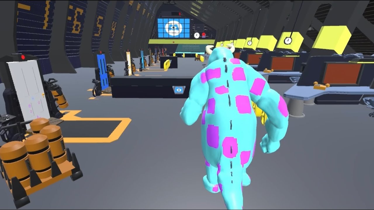 I Made The First Ever MONSTERS,INC. Running Game In 3D Using Unity ...