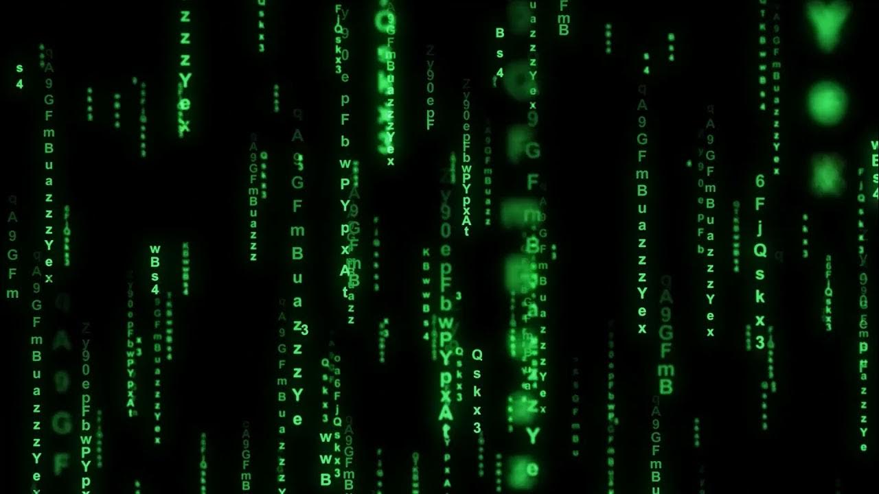 Matrix Raining Code loop | Screensaver - YouTube