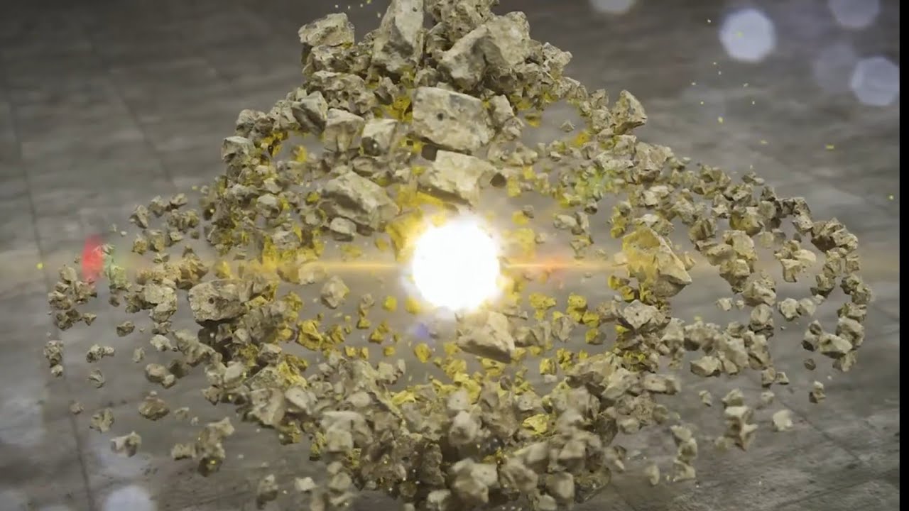 Planet Of Rocks CGI Animation 3ds Max/tyflow And Render In Blender ...
