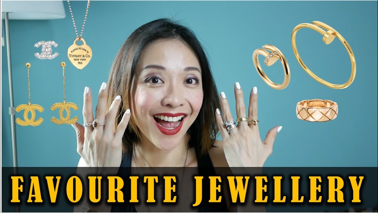 FAVOURITE JEWELLERY | CHANEL, CARTIER, T&CO, etc | Kat L - YouTube