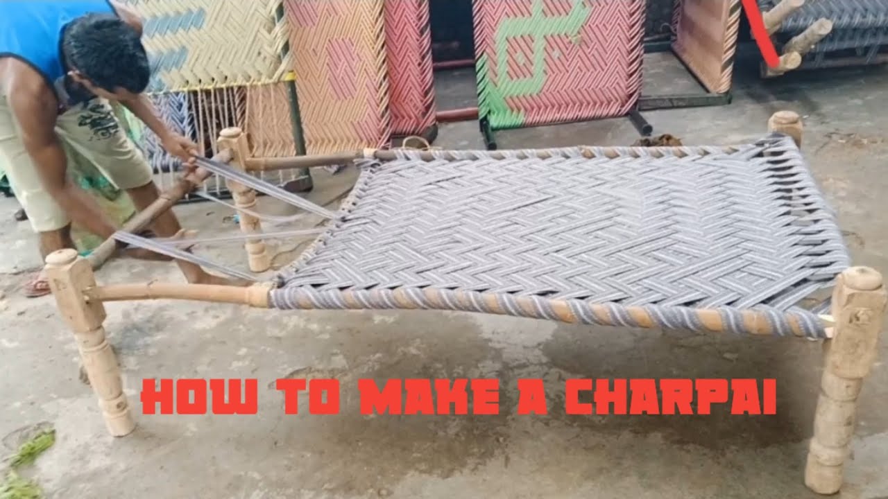 how to knit a charpai||charpai kaise banaye - YouTube