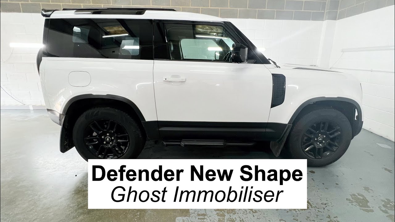 Defender New Shape – Ghost Immobiliser | Dragon Car Alarms | Hamphsire - YouTube