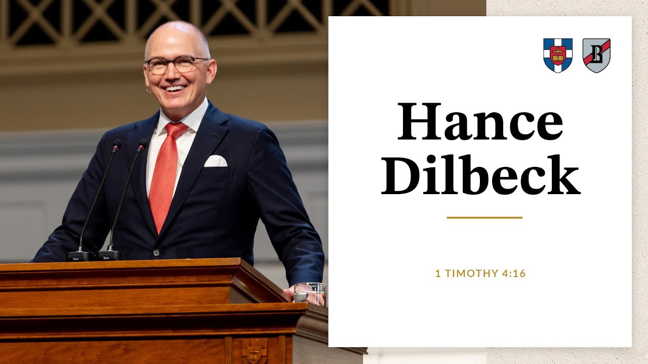 D. Hance Dilbeck, Jr. | 1 Timothy 4:16 - YouTube