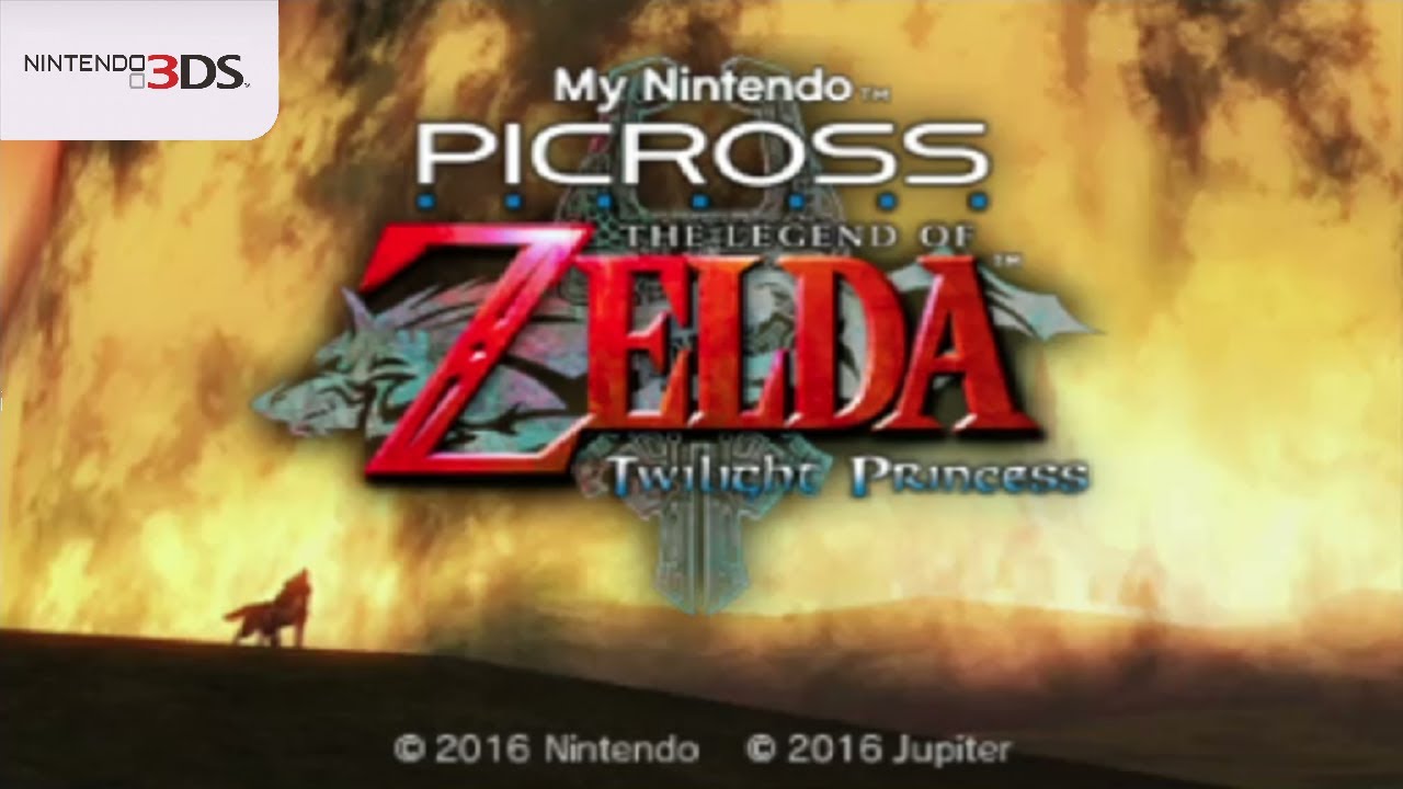 My Nintendo Picross – The Legend of Zelda: Twilight Princess (Nintendo ...