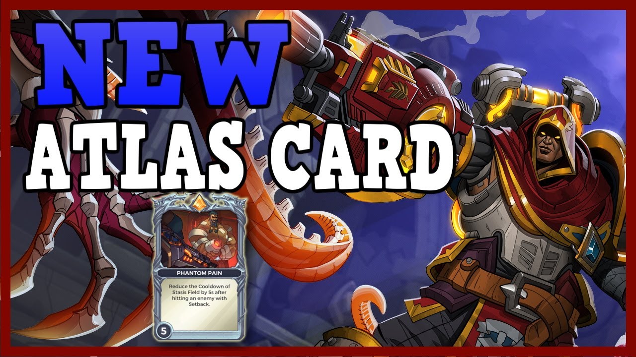 Paladins Pro | NEW ATLAS CARD PTS GAMEPLAY - YouTube