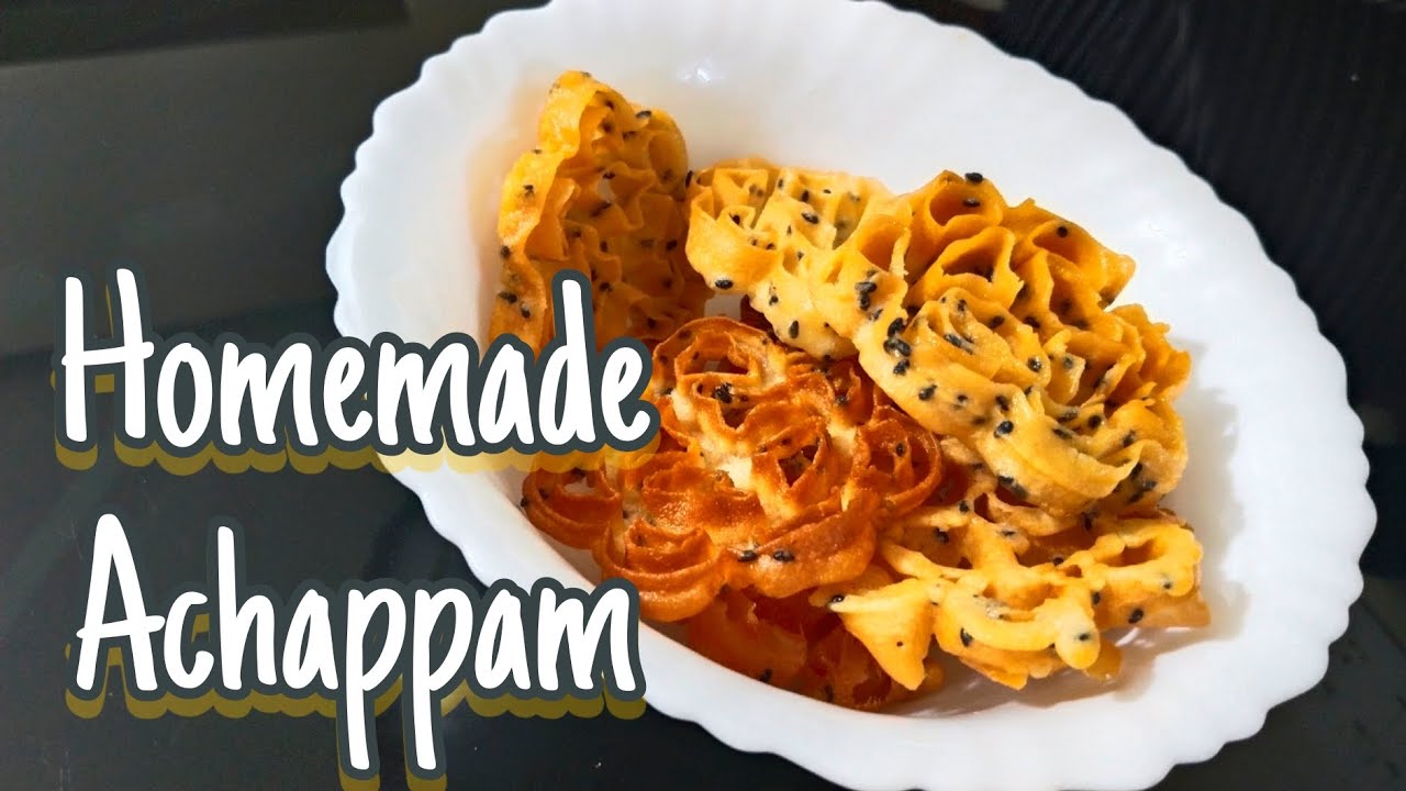 അച്ചപ്പം|Homemade Achappam|Kerala traditional snack - YouTube