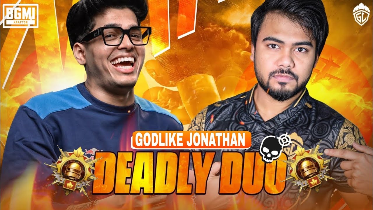 Deadly Duo || Godlike Jonathan & Antaryami Gaming || 22 Kills || BGMI ...