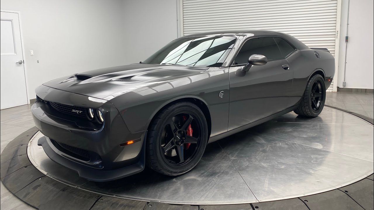 2016 SRT Hellcat Challenger Six-Speed Manual Transmission - YouTube