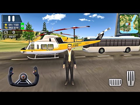Helicopter Flight Pilot Simulator - Heli License Test Game #14 ...