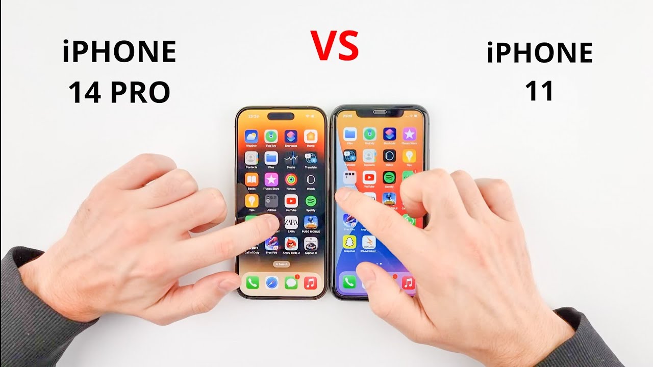 iPhone 14 Pro vs iPhone 11 | SPEED TEST - YouTube