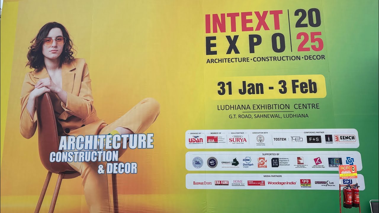 Intext Expo 2025 In Ludhiana | Architecture | Construction| Decor| # ...