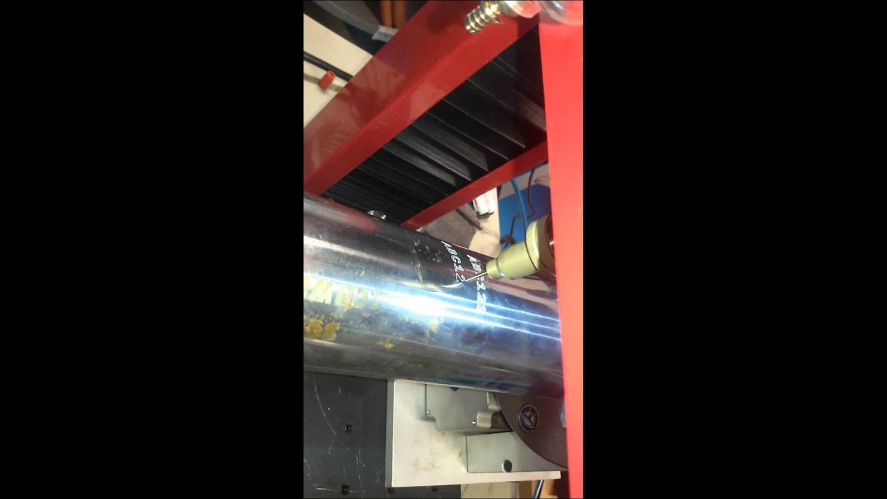 Pipe / Silencer Marking by Rotary Dot Peen Marking Machine YUGMA ...