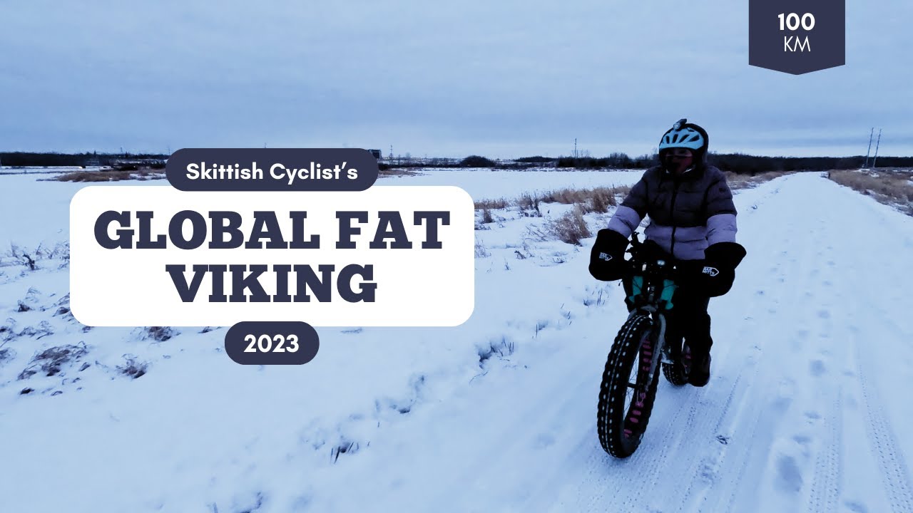 Global Fat Viking 2023 | 100 KM Fat Biking Challenge During Canadian ...