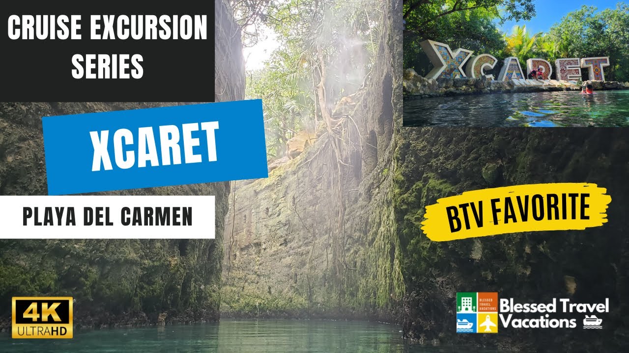 Xcaret Park - Cruise Excursion Series - Cozumel - YouTube