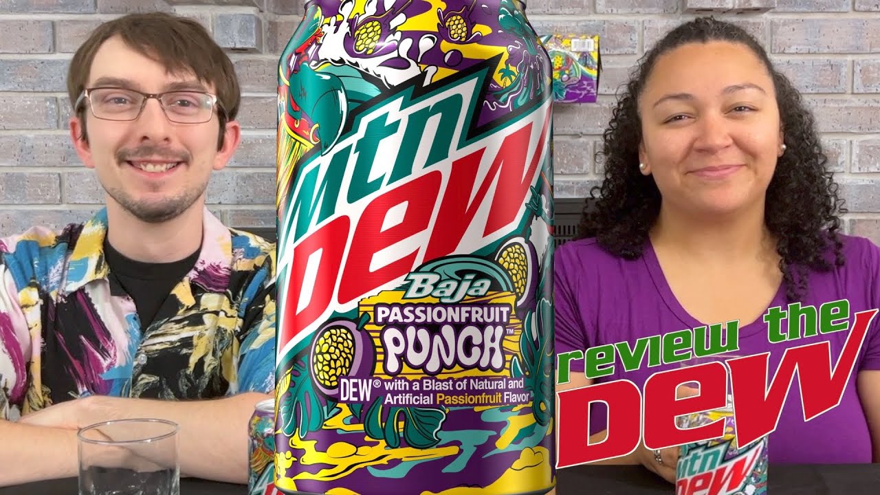 Mountain Dew: Baja Passionfruit Punch - Review the Dew - YouTube