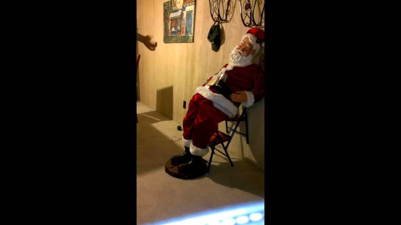 Santa claus destroyed - YouTube