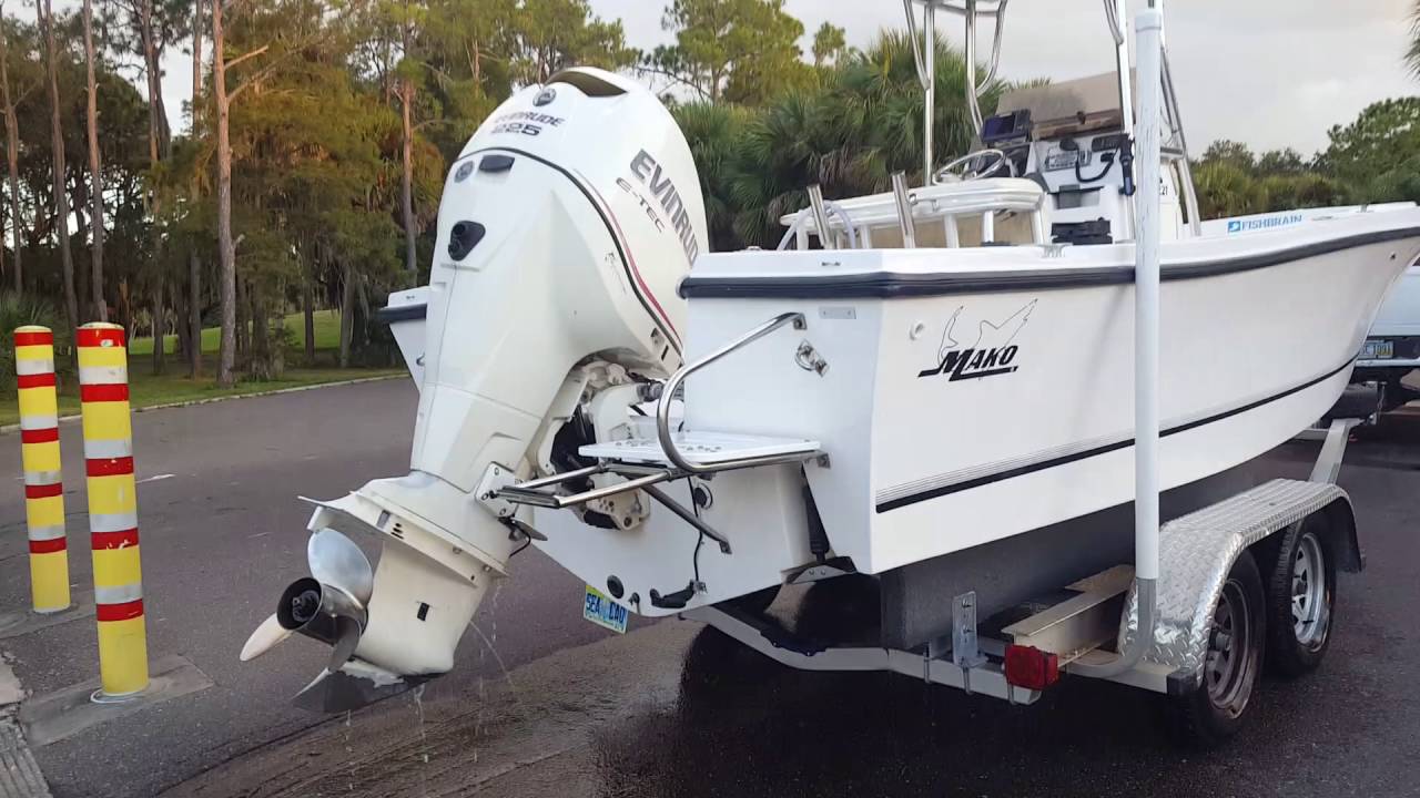 Used 1998 Mako 221 for sale in Seminole Florida 33772 - YouTube