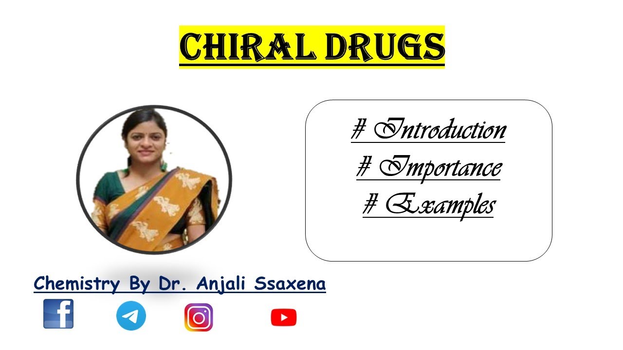 chiral drugs | Stereochemistry | Examples | Importance of Chiral Drugs ...