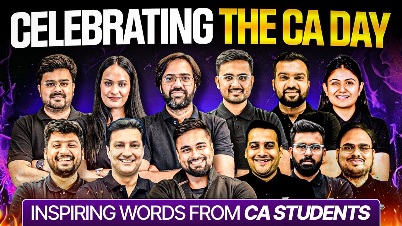 CA Day Special: Inspiring Words from CA Students Ft. Unacademy Top ...