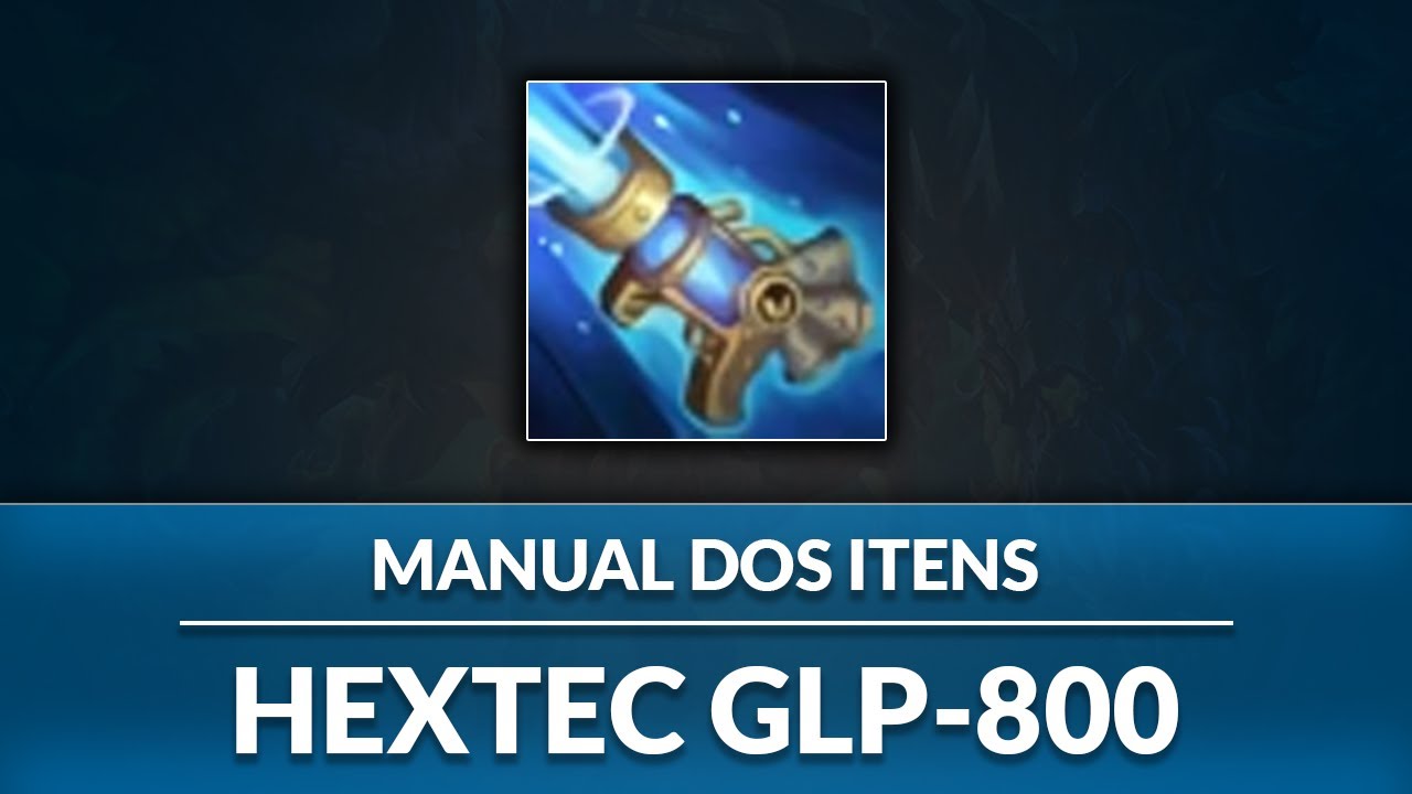 HEXTEC GLP-800 | Manual dos Itens #4 - YouTube