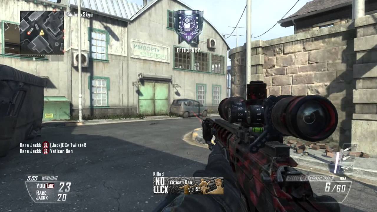 Sick quad headshot - YouTube