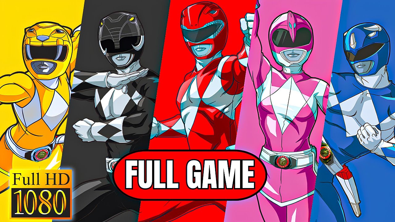 Mighty Morphin Power Rangers: Rita's Rewind Full Game Walkthrought ...