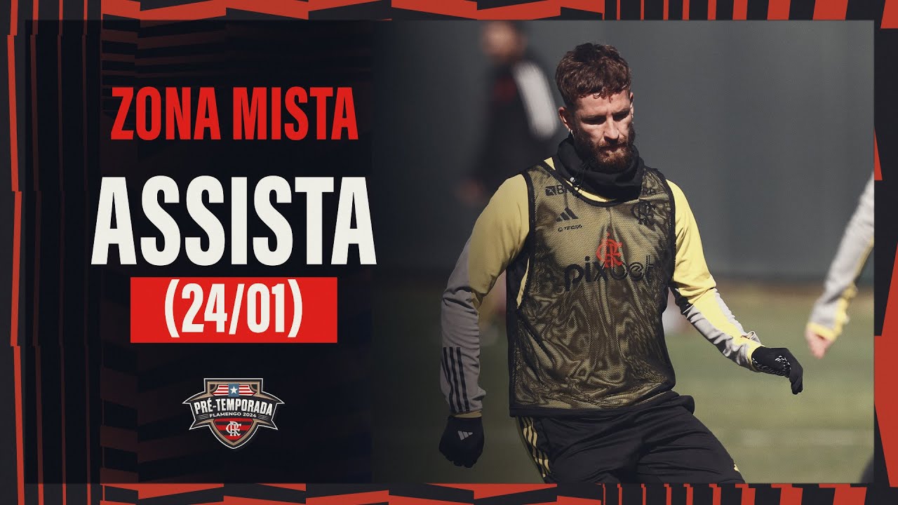 Pré-temporada Pixbet 2024 | Entrevista da Zona Mista - Léo Pereira - AO VIVO - 24/01 - YouTube