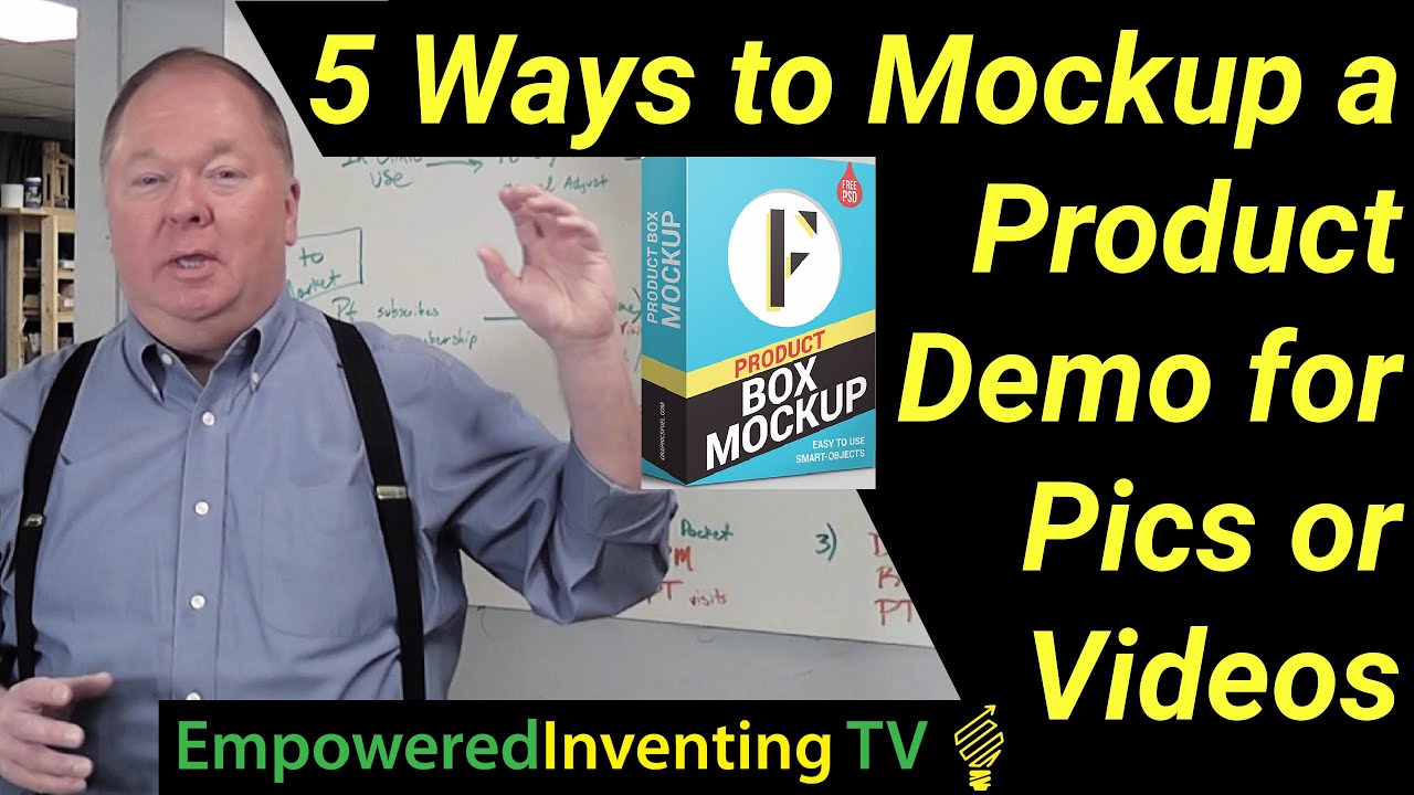 5 Ways to Mockup a Product Demo for Pics or Videos - YouTube