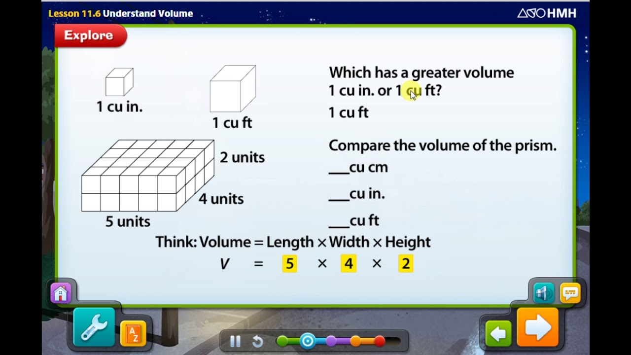 5th Grade L11.6 Understand Volume - YouTube