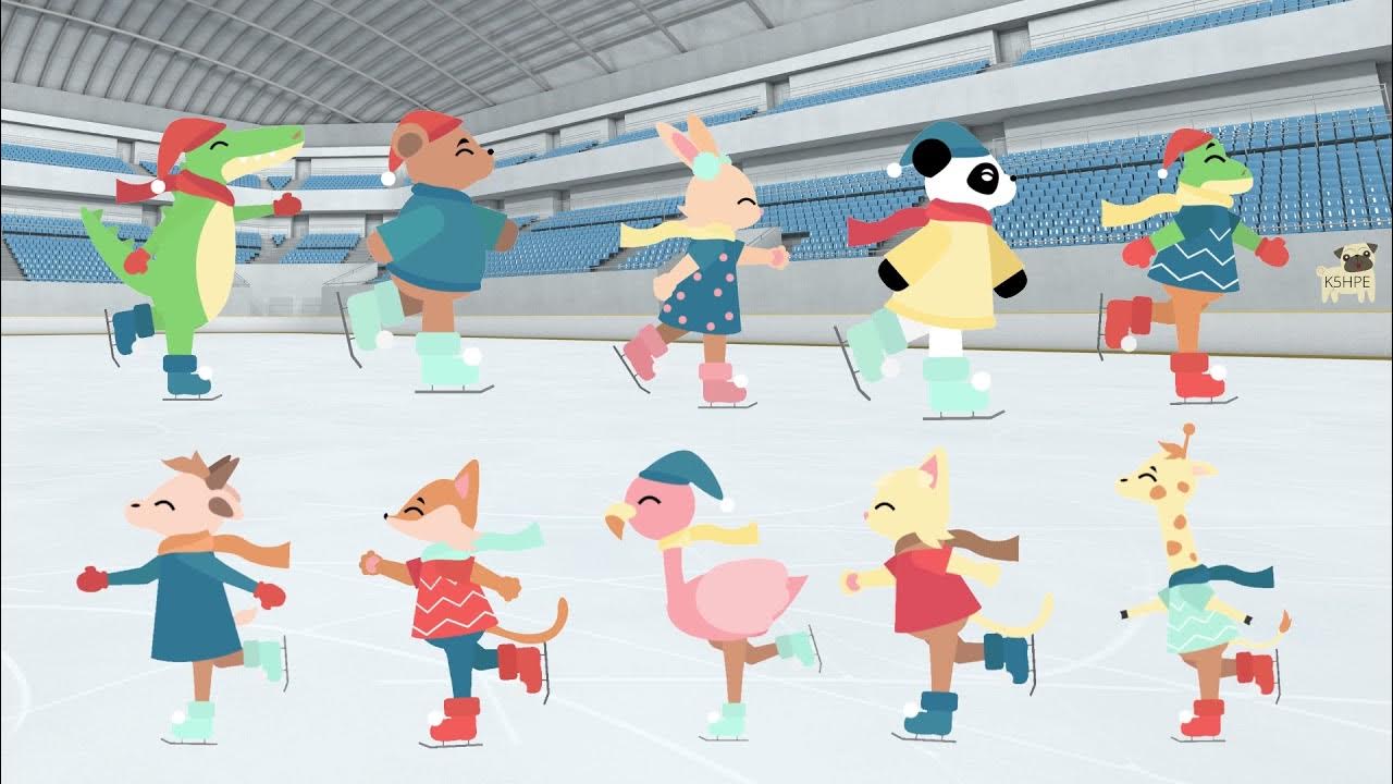 Winter Waltz Skating Dance Creative Movement, Physical Activity Virtual ...