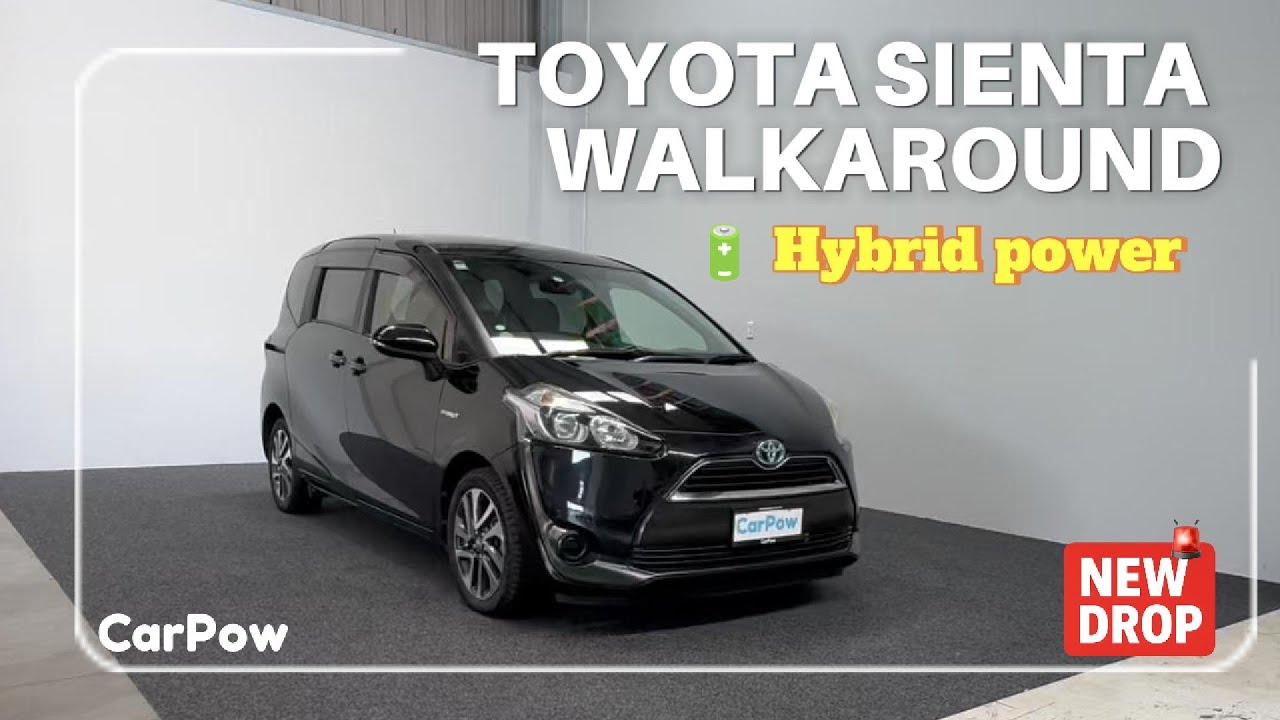 Toyota Sienta Hybrid 🚐 Full Walkaround | Smart Family Van • Easy Car ...