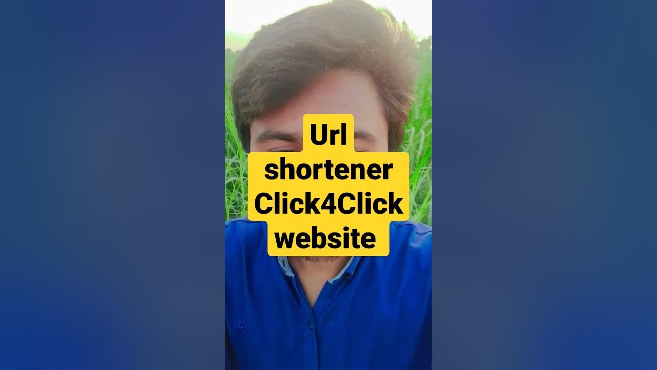 URL Shortener Unlimited Clicks | url shortener Click4Click website | url shortener earn - YouTube