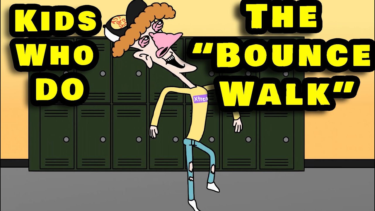 Kids Who Do The "Bounce Walk" - YouTube