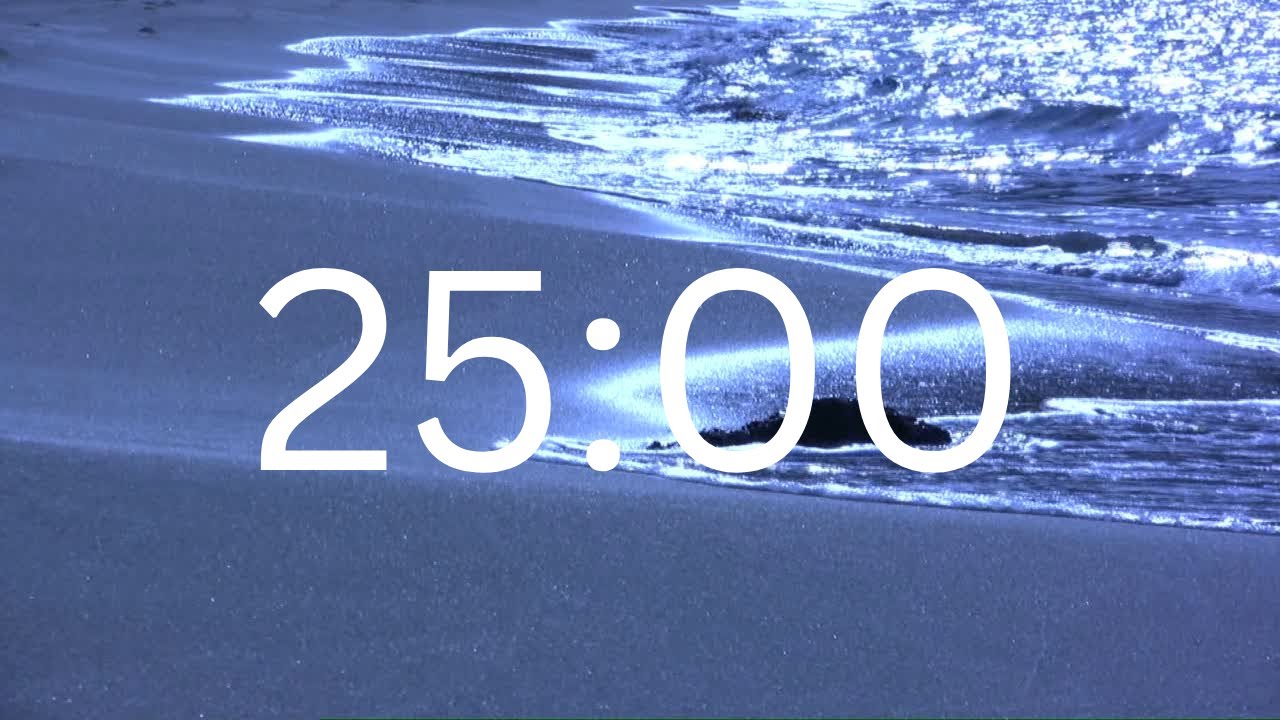 25 Minutes Timer With Relaxing Music - YouTube