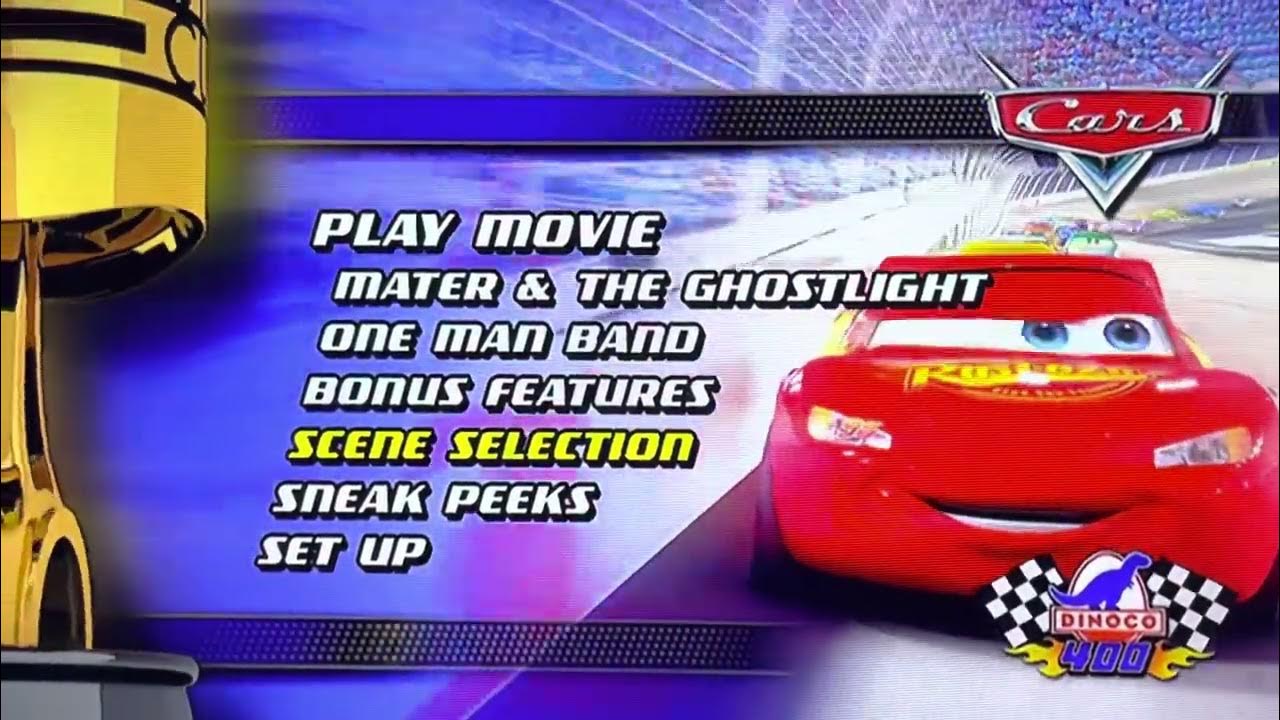 Cars Movie (2006) DVD MENU - YouTube