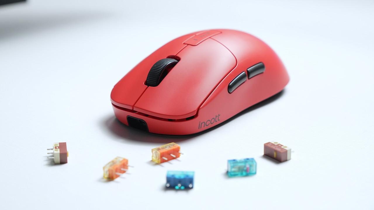 Mouse ANTI Double Click e com switch SILENCIOSO! Incott G23 Review PT ...