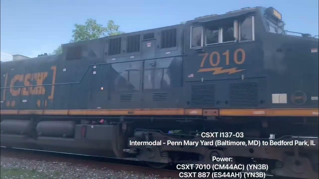 St. Denis Railfanning, featuring CSX & NS - YouTube