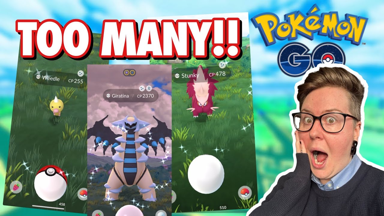 I CAUGHT SO MANY SHINY POKEMON!! New shinies of 2025 (for me) in ...