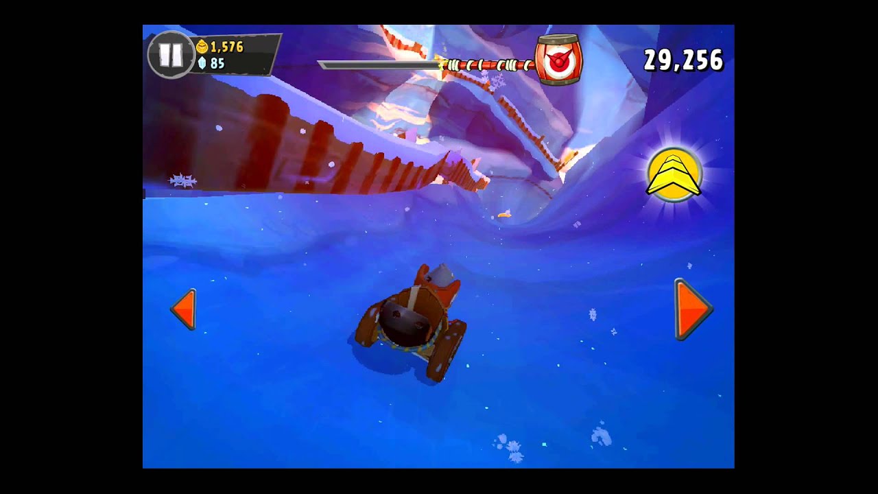 Angry Birds Go! Sub Zero Track 1 - Slalom 3 [Gameplay Walkthrough ...