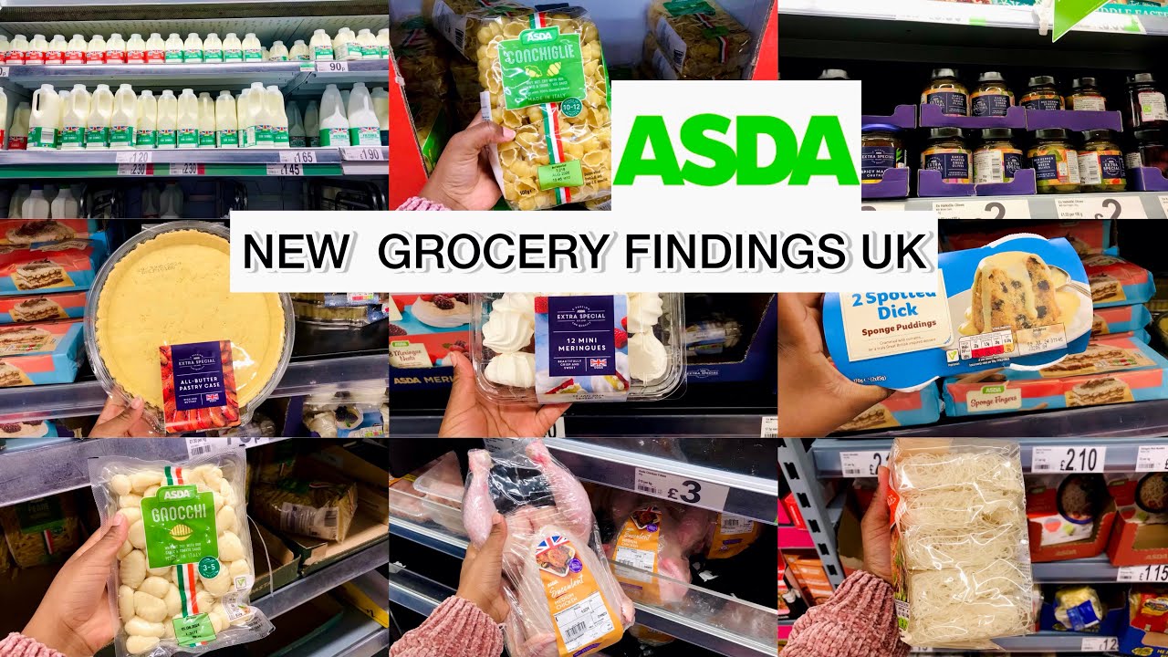 CHEAPEST STORE IN THE UK,ASDA NEW IN,SHOP WITH ME,ASDA GROCERIES,BUDGET ...