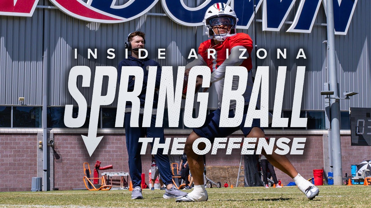 Inside Arizona Spring Ball: The Offense - YouTube