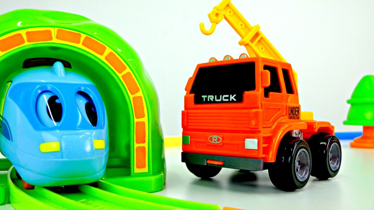 Toy cars and trains for kids. Videos for children. - YouTube