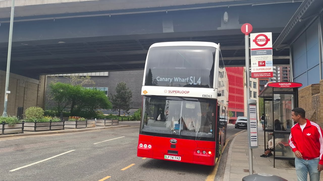 Route SL4 bus route ride from blackheath to leamouth - YouTube