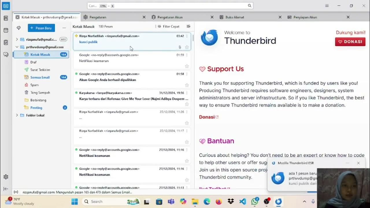 Tutorial Penggunaan OpenPGP Untuk Keamanan Pengiriman Email pada Aplikasi Mozilla Thunderbird ...