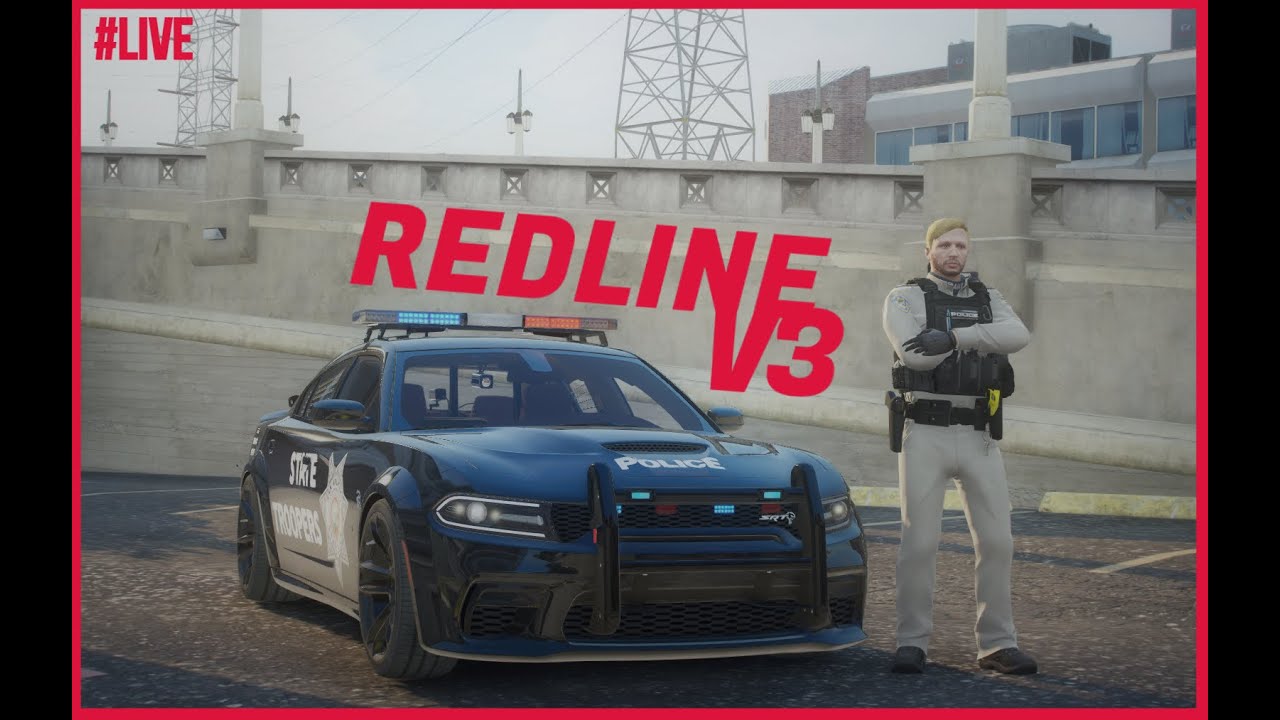 RedlineRP V3 - PD - We got State Command!!! - YouTube